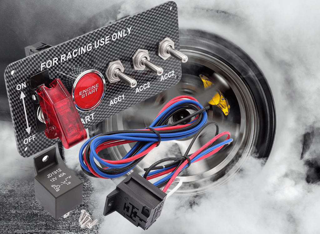 Rev up Your Ride with a Race Car Switch Panel