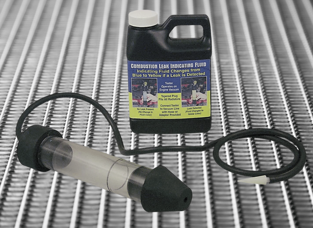 Use an engine combustion leak detector to diagnose overheating issues Use an engine combustion leak detector to diagnose overheating issues
