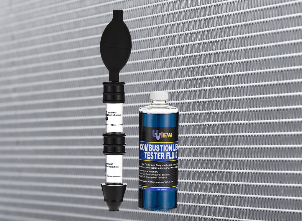 Use an engine combustion leak detector to diagnose overheating issues Use an engine combustion leak detector to diagnose overheating issues