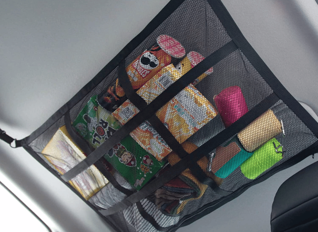 Get Organized with a Car Ceiling Cargo Net
