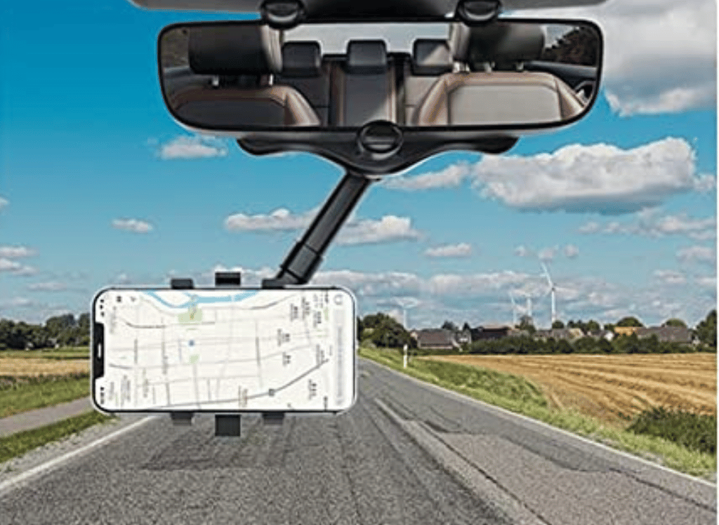 Mirror, Mirror, on the Car: The Benefits of a Rear View Mirror Phone Holder