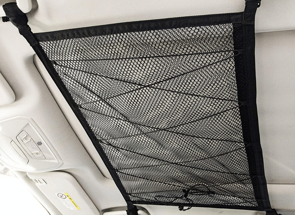 Get Organized with a Car Ceiling Cargo Net