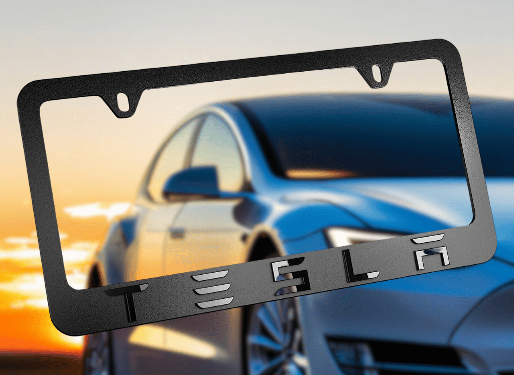 Style up Your Tesla with a Tesla License Plate Frame