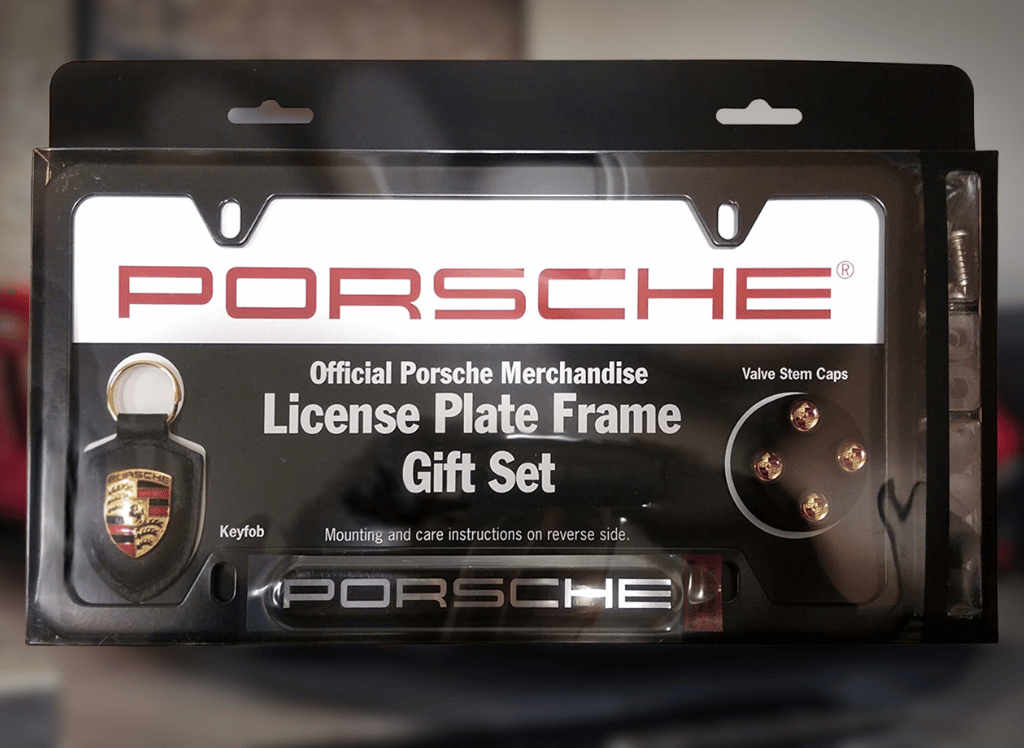 Make a Statement With a Porsche License Plate Frame