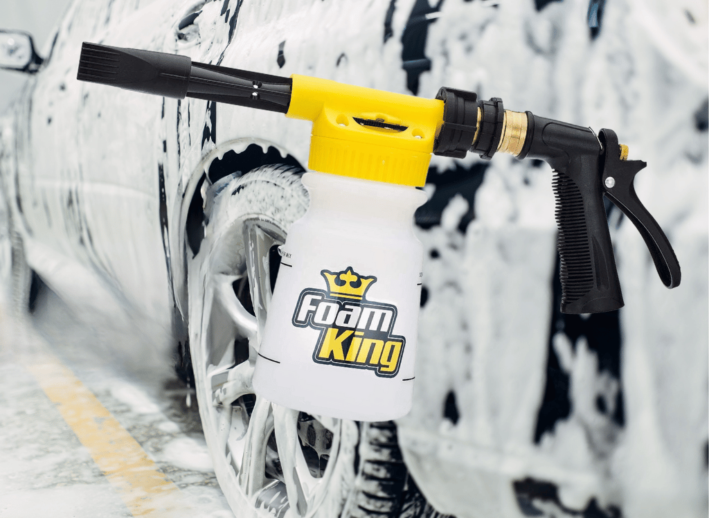 Foaming Action: Getting Maximum Clean with a Car Wash Foam Gun