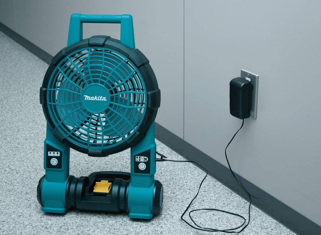 Chill With A Portable Jobsite Fan