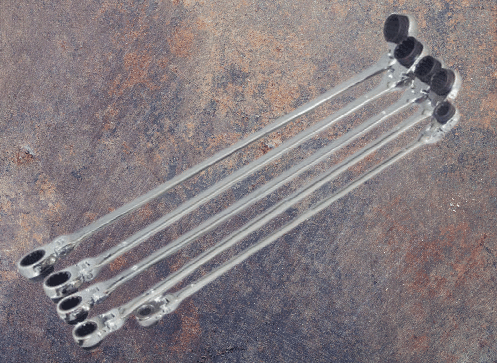 Double Box End Ratcheting Wrench Set That Gets the Job Done