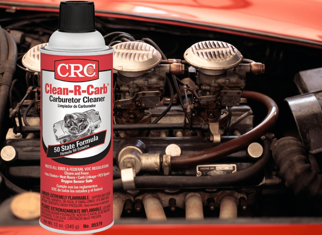 Clean It Up With a Can of Carburetor Cleaner