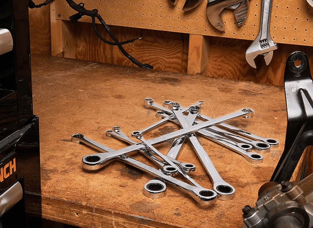 Double Box End Ratcheting Wrench Set That Gets the Job Done