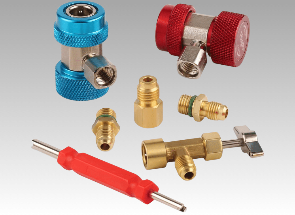 Effortlessly Connect with a R134a Adapter Fittings Quick Coupler