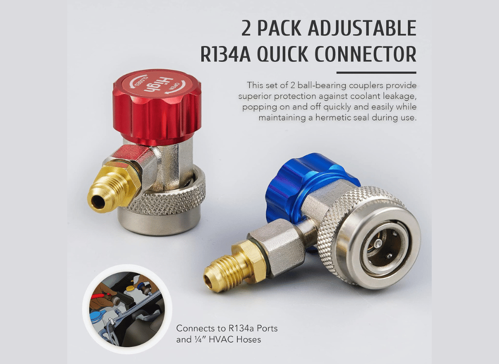 Connect With A R134a Adapter Fittings Quick Coupler