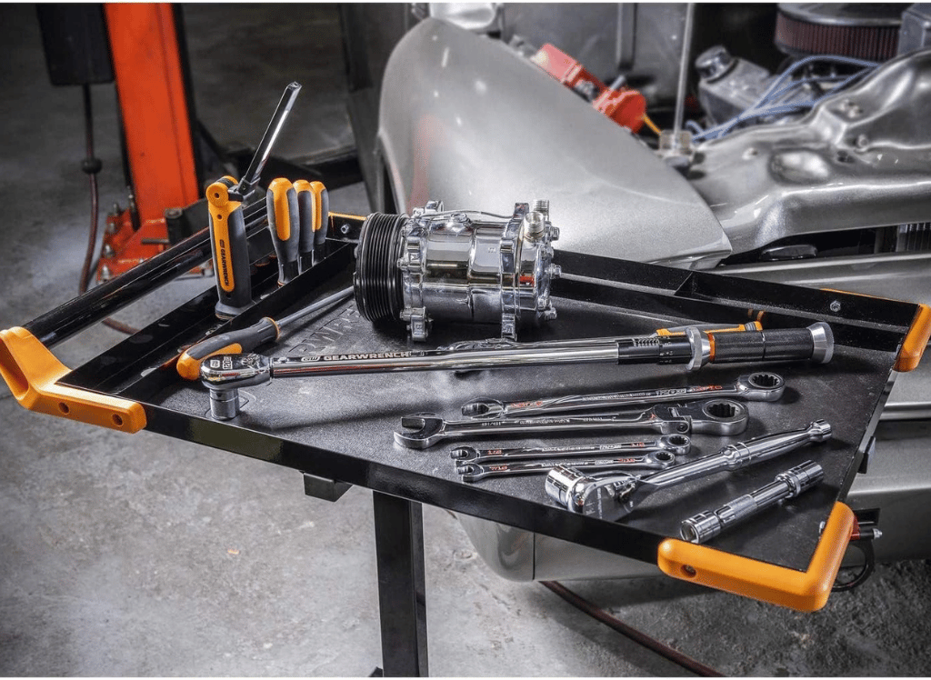 A Rolling Work Table Is a Workspace Solution