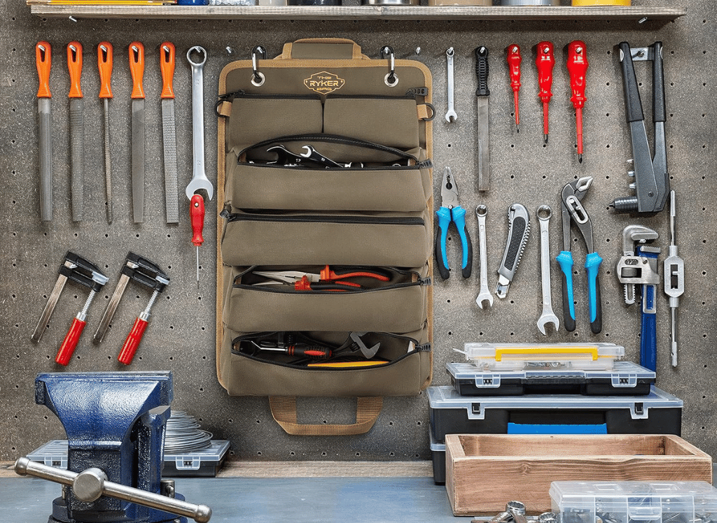 Efficiently Organize Your Tools: The Roll Up Tool Bag