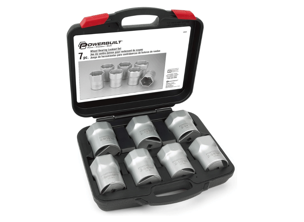 Premium Wheel Bearing Locknut Socket Set for Professionals