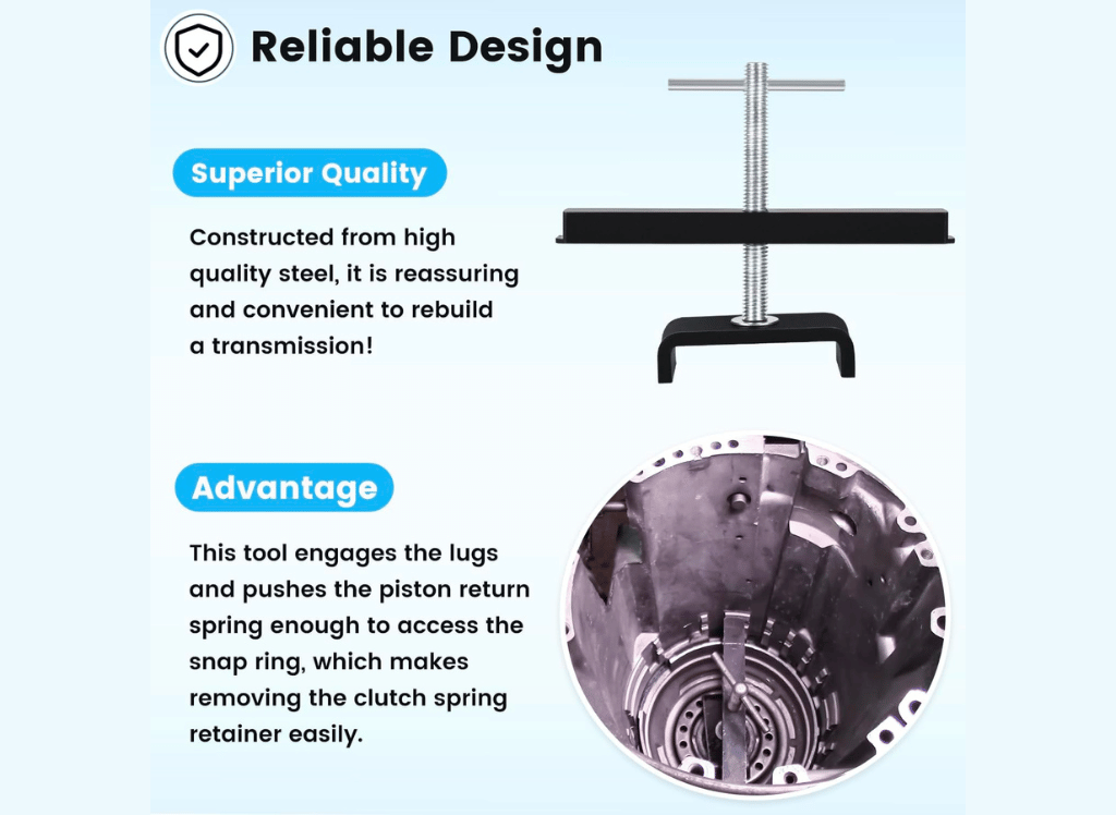 Rear Clutch Spring Compressor: Compress Piston With Ease