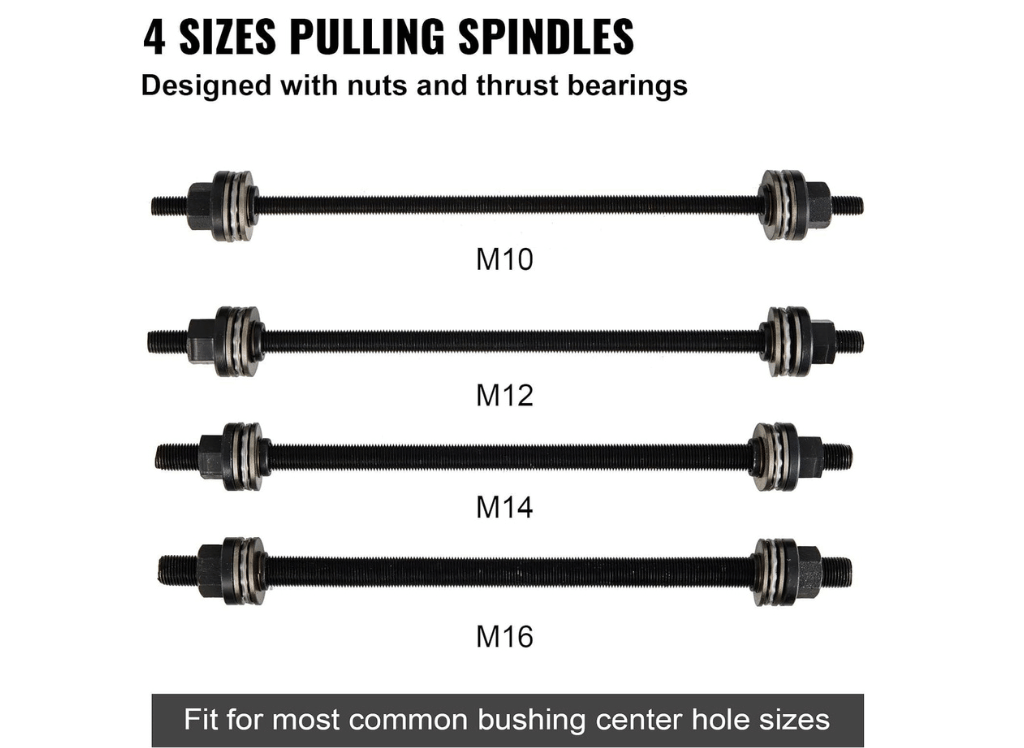 Press And Pull Sleeve Kit: Service Bearings And Bushings