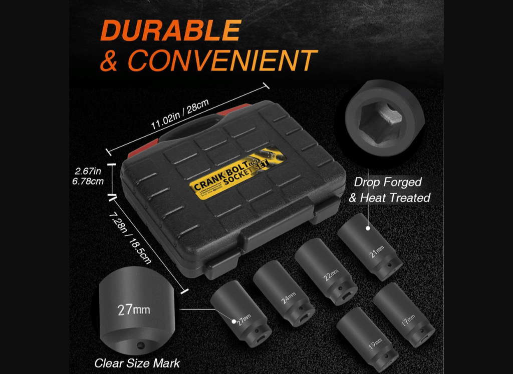 Use the Correct Size With a Harmonic Balancer Socket Set