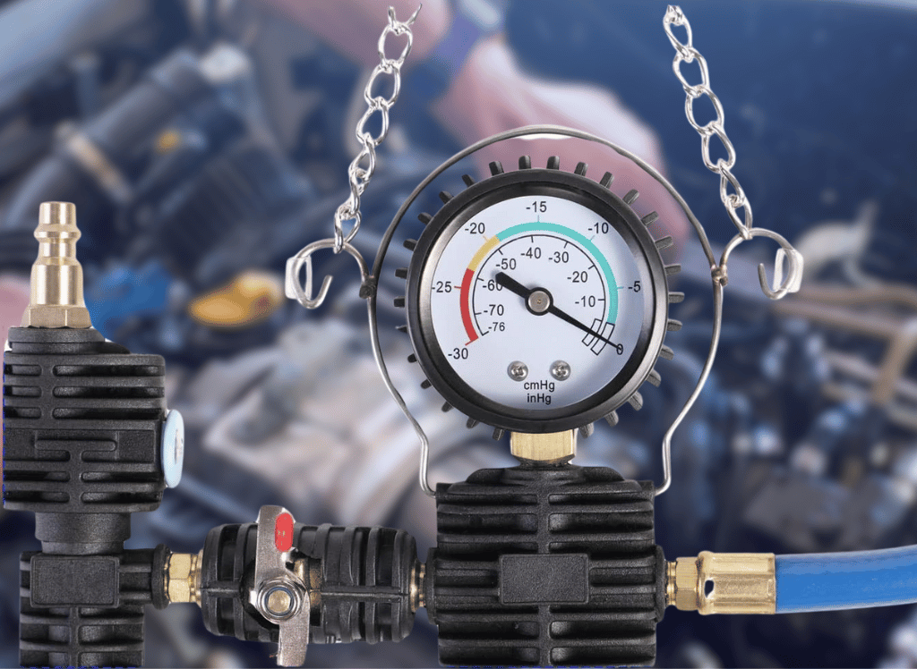 Refill With A Cooling System Vacuum Purge and Refill Kit