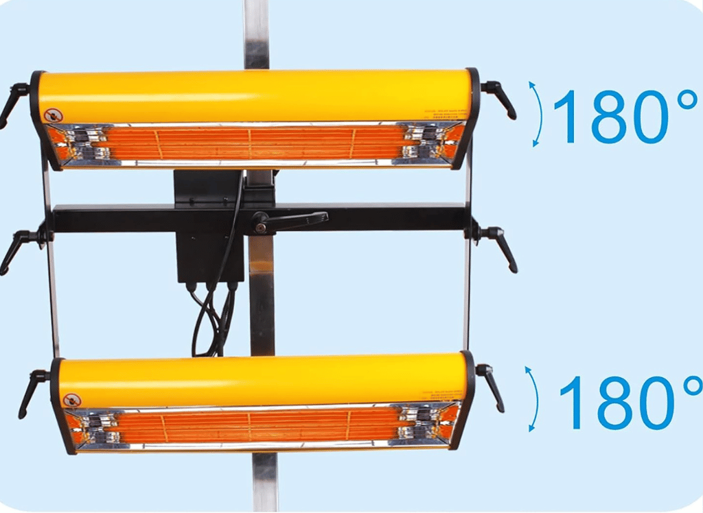 Fast & Efficient Drying With An Infrared Paint Curing Lamp