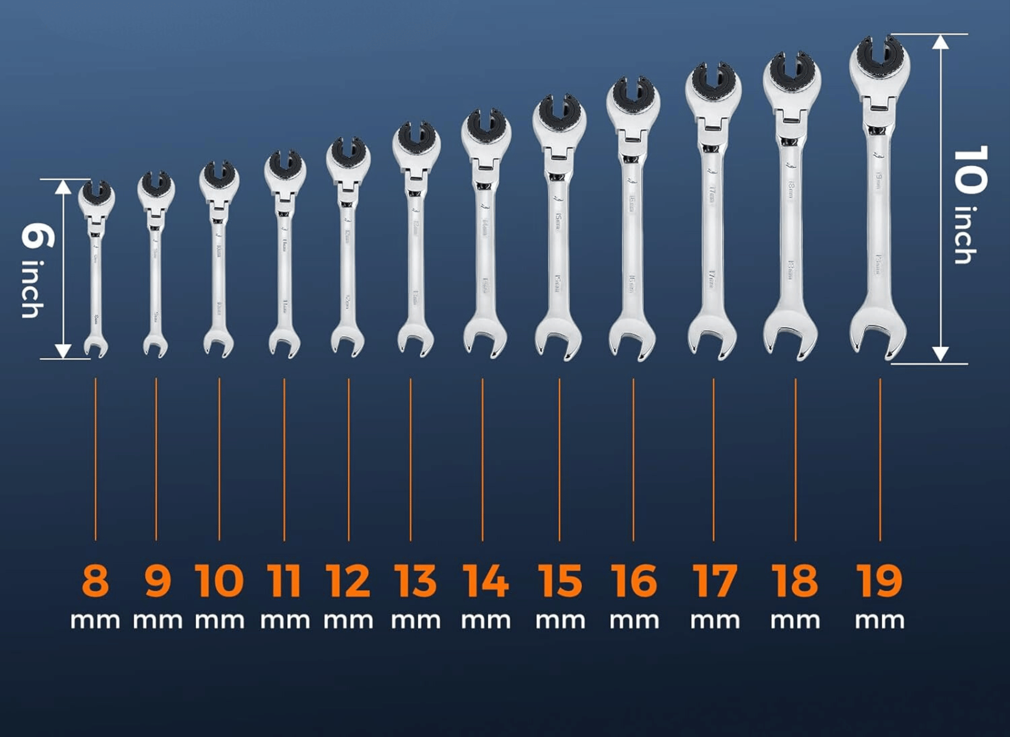 A Versatile Open-End Ratchet Wrench For Tight Spots