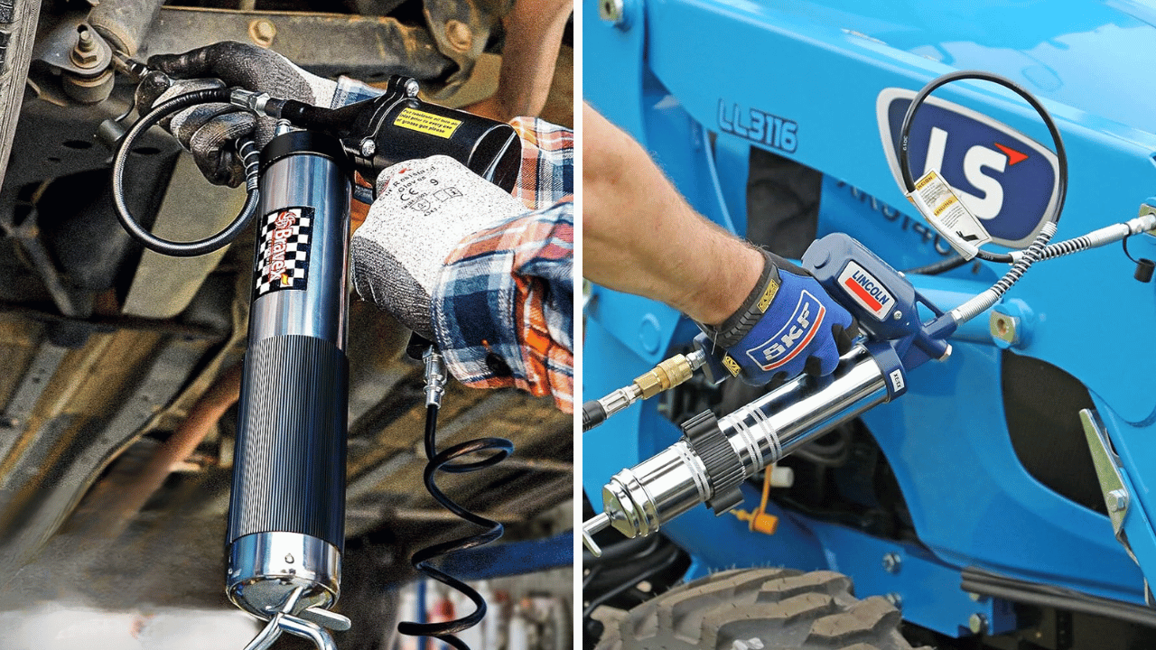 Lubricate That Chasis With A Pneumatic Grease Gun