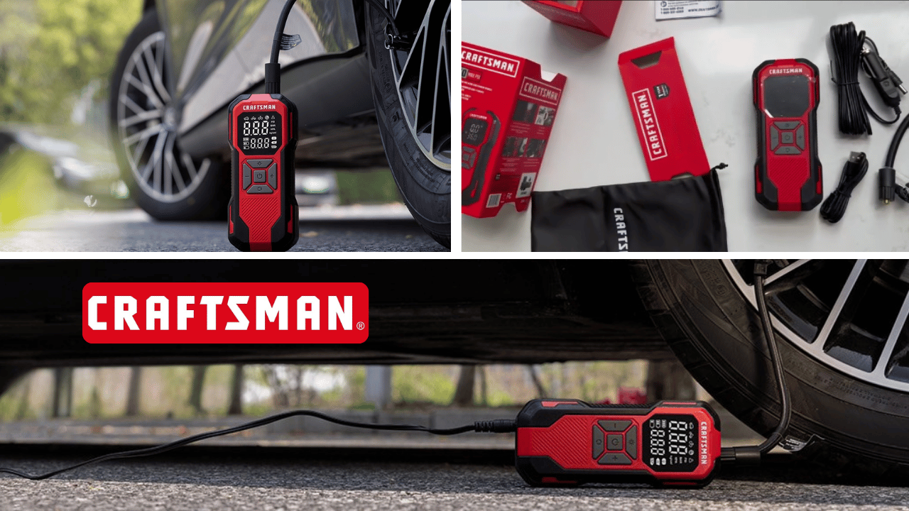 Craftsman Tire Inflator for Roadside Emergencies and Daily Use