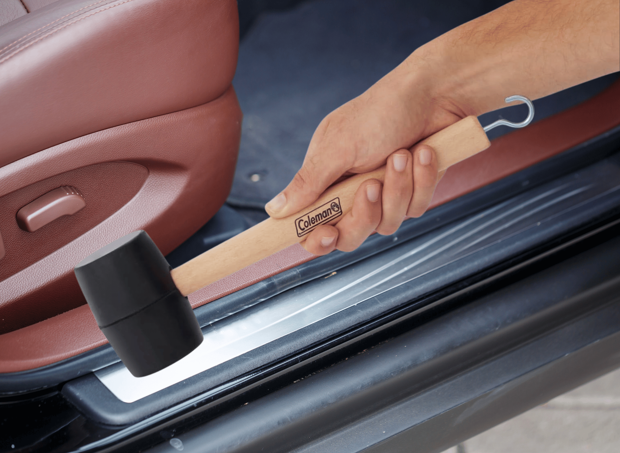 A Rubber Mallet Is A Durable, Non-marring Hammer