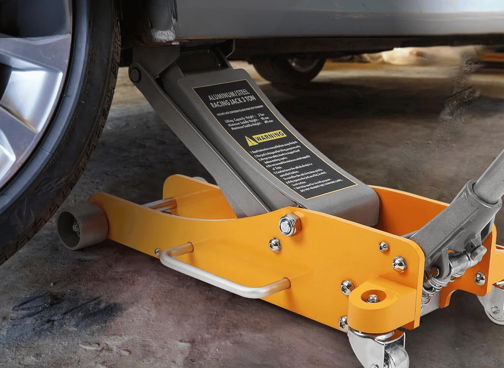 A Low Profile Jack For Easy Vehicle Access And Maintenance