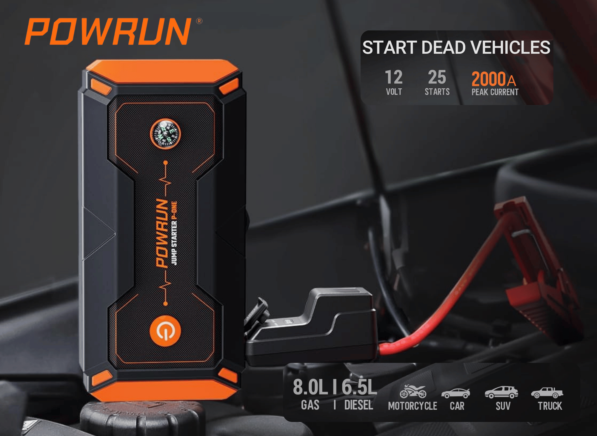 Power P-ONE Jump Starter Is The Ultimate Road Companion