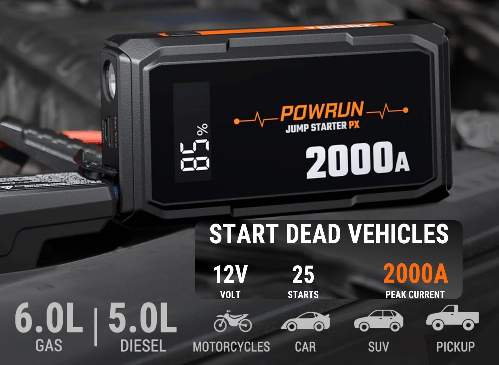 Power P-ONE Jump Starter Is The Ultimate Road Companion