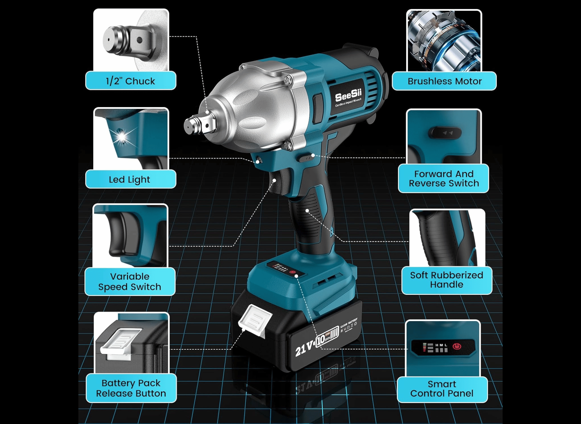Maximize Efficiency with A High-Torque Seesii Impact Wrench