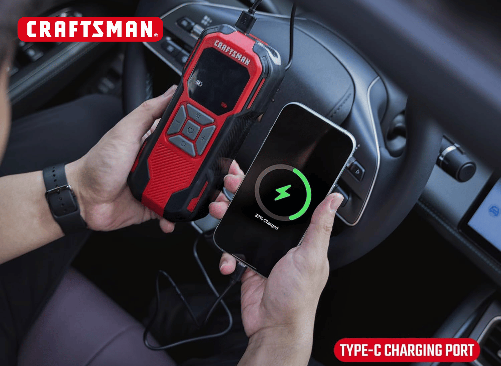 Craftsman Tire Inflator for Roadside Emergencies and Daily Use