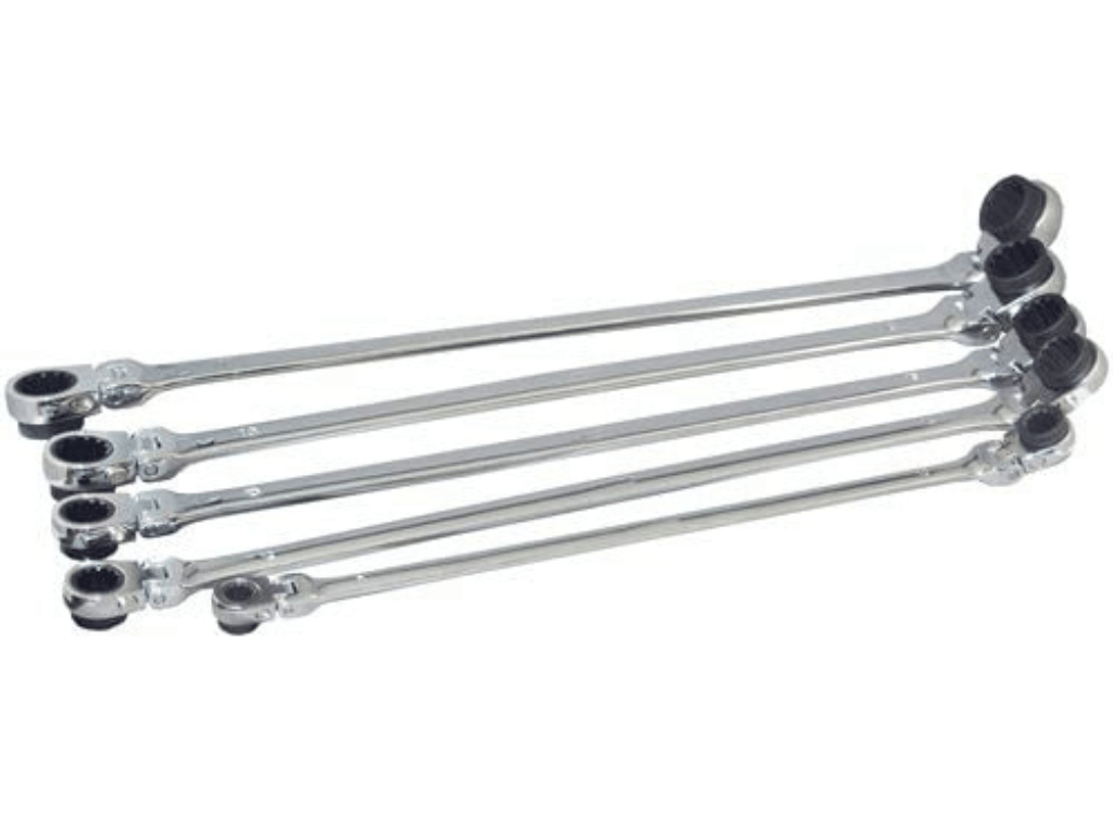 Double Box End Ratcheting Wrench Set That Gets the Job Done