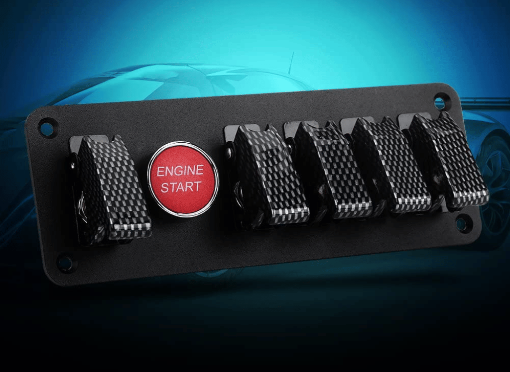 Rev up Your Ride with a Race Car Switch Panel
