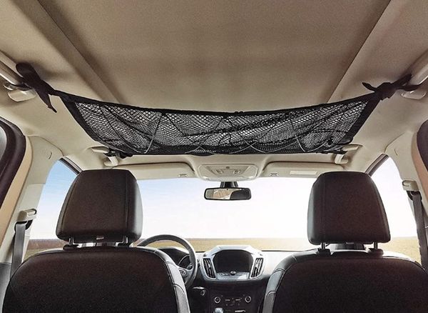 Get Organized with a Car Ceiling Cargo Net