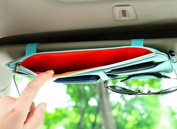A Car Visor Organizer to Keep Your Accessories Handy