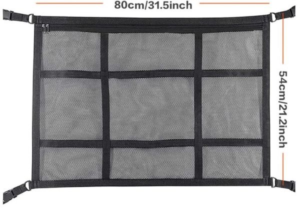 Get Organized with a Car Ceiling Cargo Net