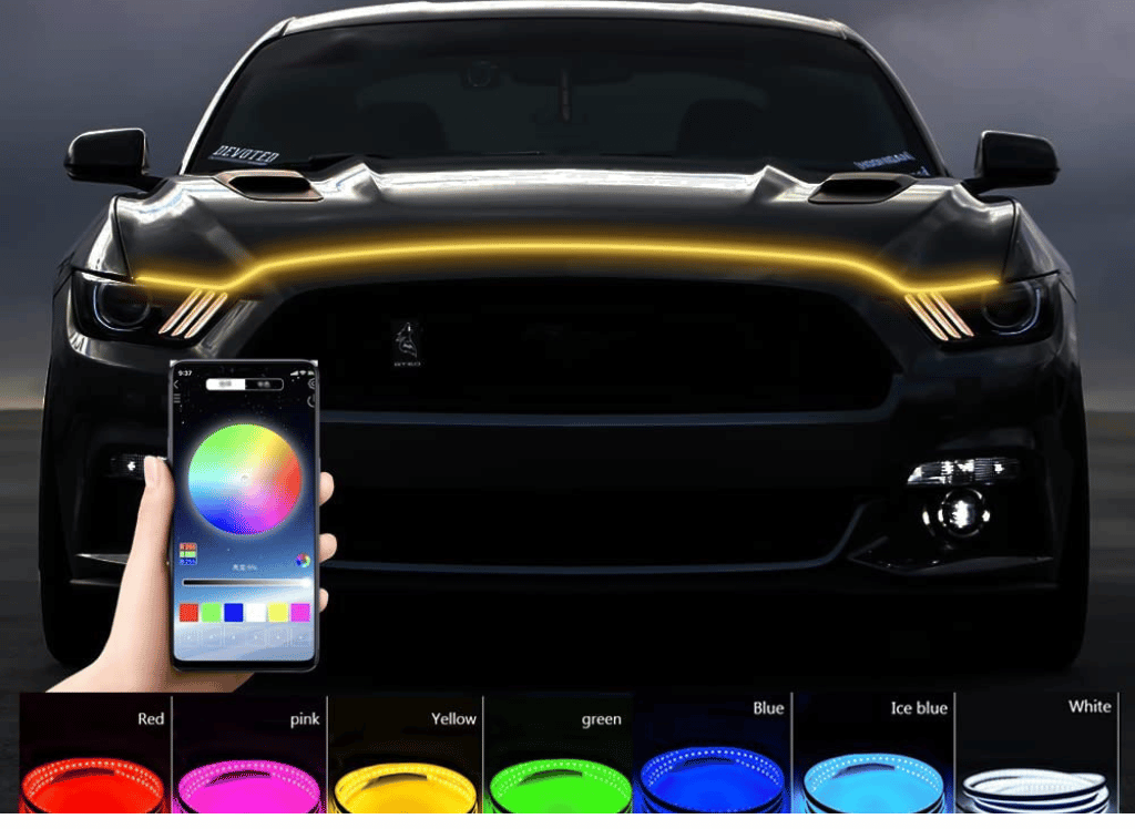 Light Up Your Hood: How Car LED Hood Light Strips Can Transform Your Ride