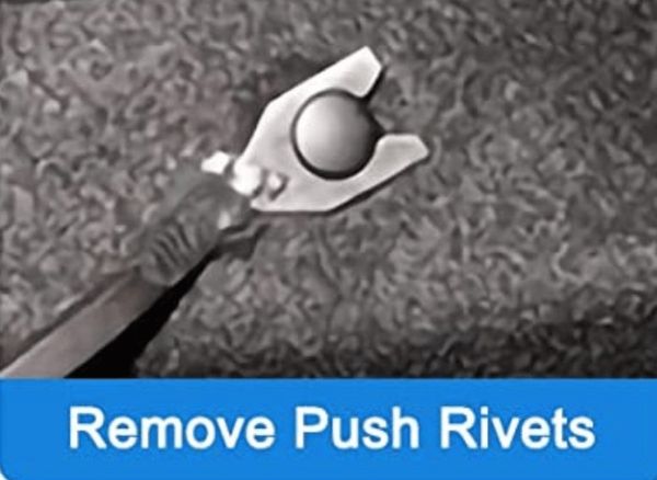 Car Clips To Fasten Body And Bumper Panels