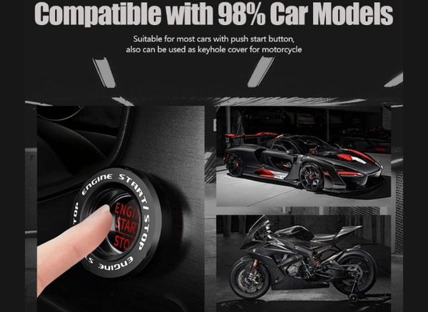 Install a Push Start Button Cover and Make Your Interior Pop