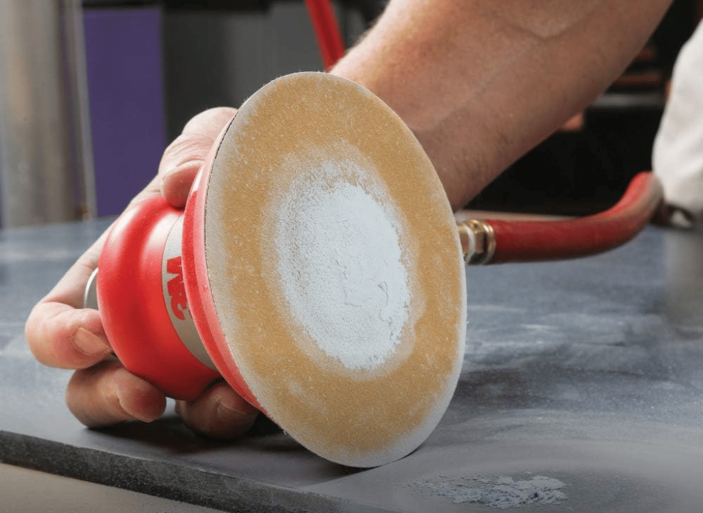The Power and Precision of a Pneumatic Orbital Sander