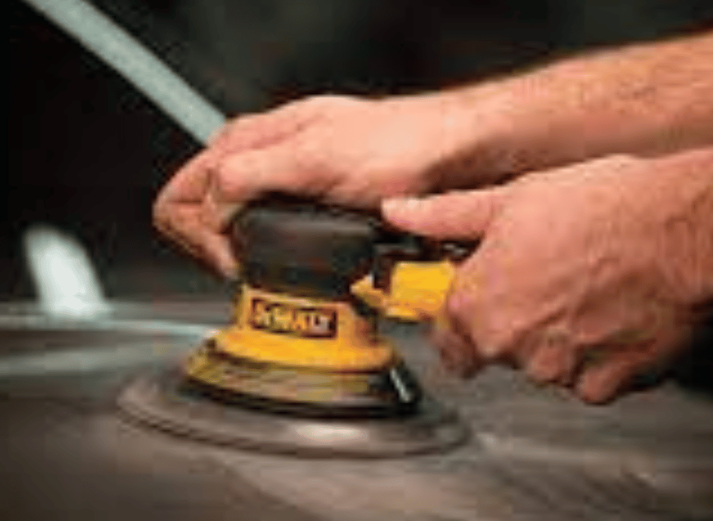 The Power and Precision of a Pneumatic Orbital Sander