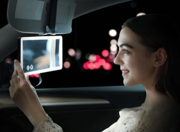 A Reflection of Style: Check Out a Vanity Car Mirror