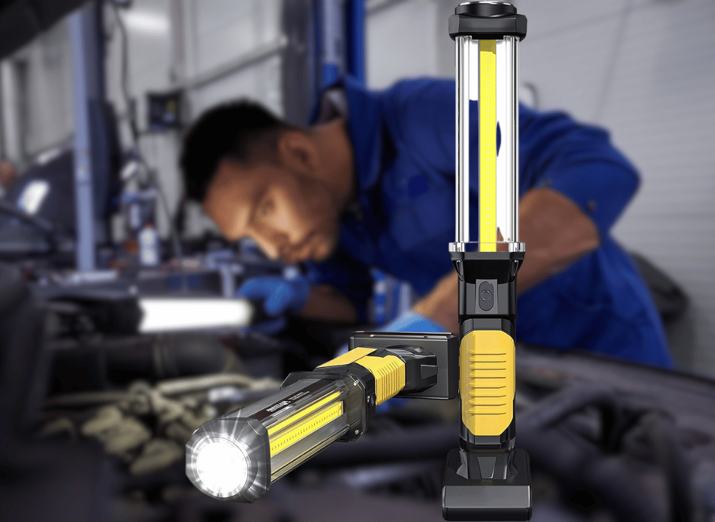 Light Up Your Workspace With a Rechargeable LED Work Light