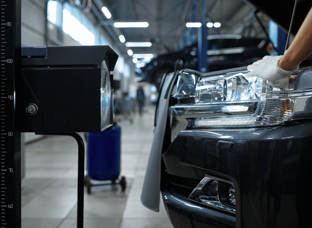 Align With Symtech Headlight Laser Aimer Technology