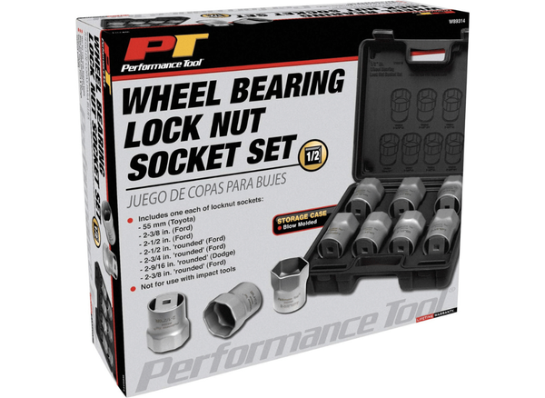 Premium Wheel Bearing Locknut Socket Set for Professionals