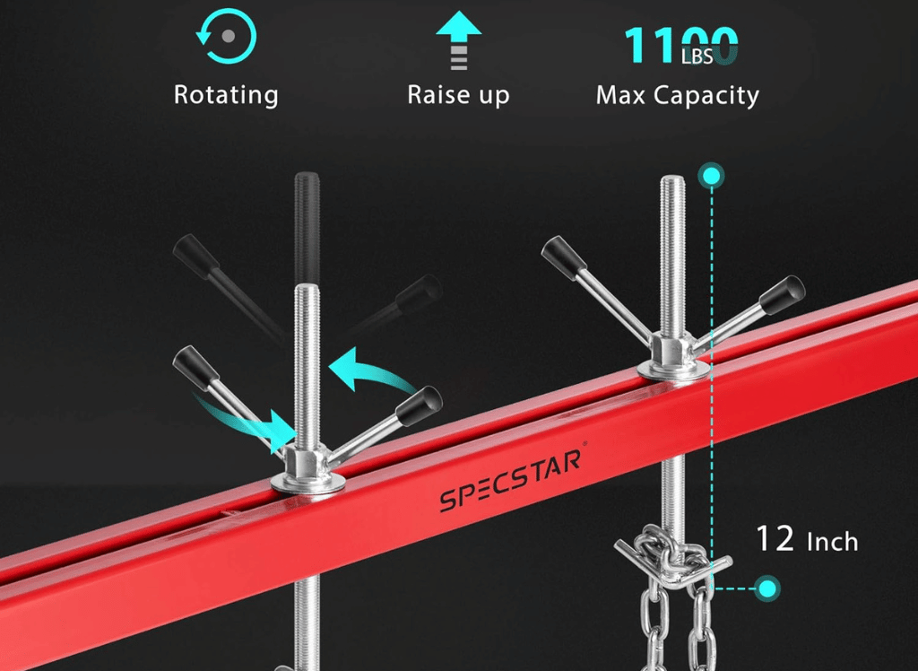 Support Engines Safely With A Engine Support Bar