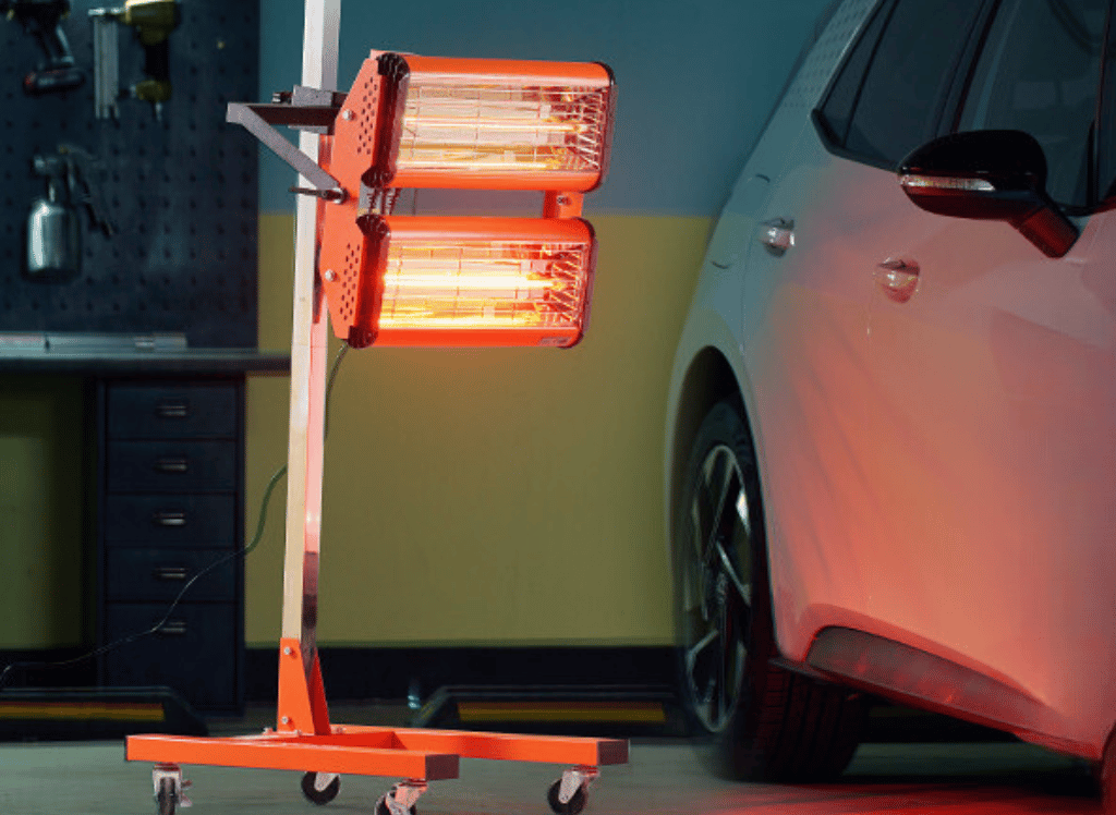 Fast & Efficient Drying With An Infrared Paint Curing Lamp